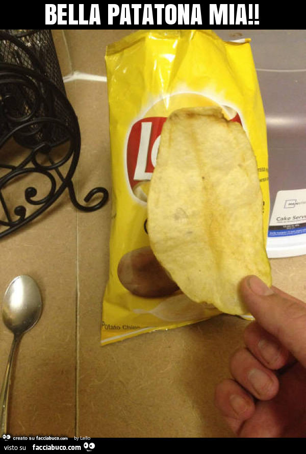 Bella patatona mia - Facciabuco.com
