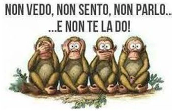 Evoluzione delle 3 scimmiette… vaccata pubblicata da Griglia ...